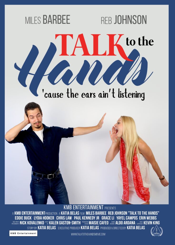 Talk to the Hands - Sign on Screen